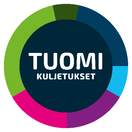 Tuomi Kuljetusten uusi logo | Tampereen seudun Näkövammaiset